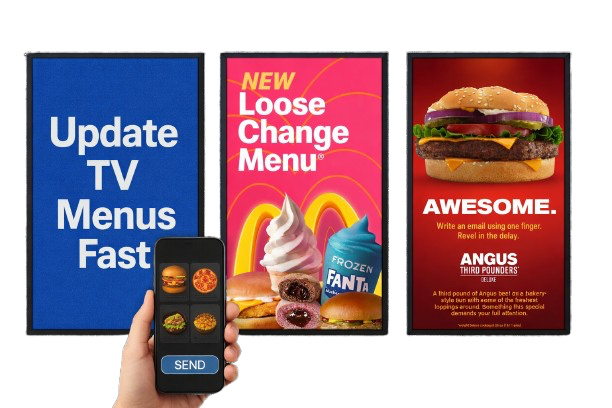 PosterBooking - Free Digital Signage & AI Menu Generator for TVs